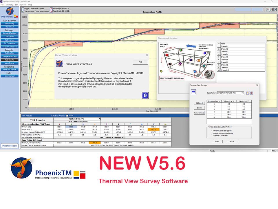 Release of NEW Thermal View Survey Software V5.6 | Phoenix TM